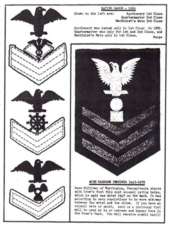 1992-1994 Crow's Nest (Newsletter of Sea Services' Insignia) - NAVY ...