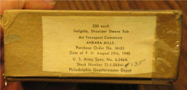 WWII Manufacturers and locations - MISCELLANEOUS / OTHER - U.S ...