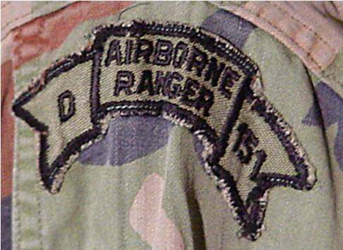 MSG WM E. BUTLER-INDIANA RANGER - CAMOUFLAGE UNIFORMS - U.S. Militaria ...