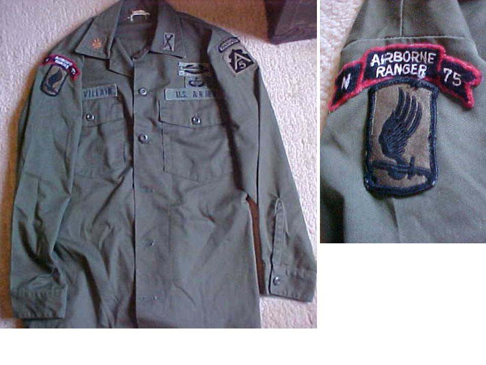 VN era Ranger Uniform---any insights? - UNIFORMS - U.S. Militaria Forum