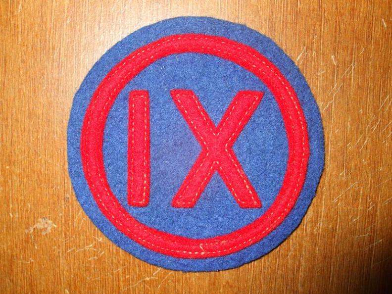 IX Corps - ARMY AND USAAF - U.S. Militaria Forum