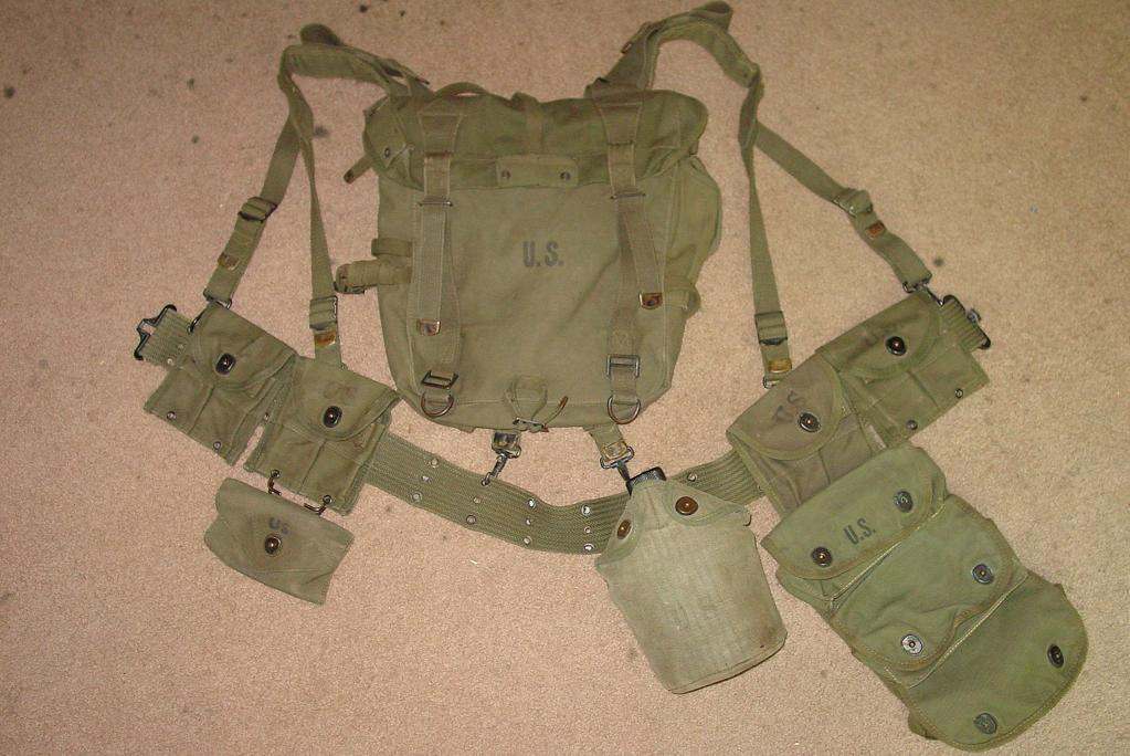 Korean War M1945 combat rig.. - FIELD & PERSONAL GEAR SECTION - U.S ...