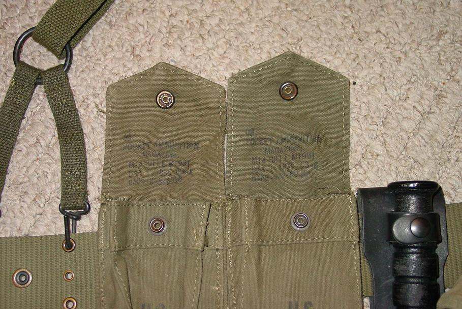 USMC Vietnam M61 rig. - FIELD & PERSONAL GEAR SECTION - U.S. Militaria ...