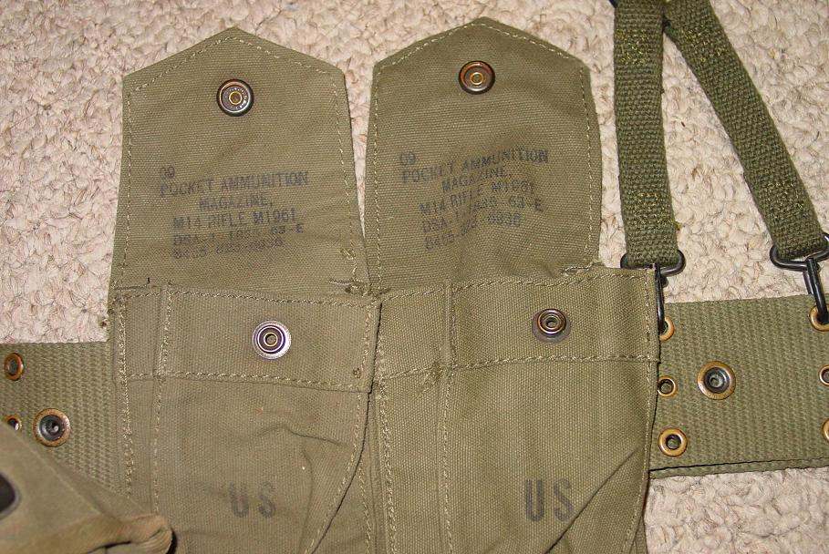 USMC Vietnam M61 rig. - FIELD & PERSONAL GEAR SECTION - U.S. Militaria ...