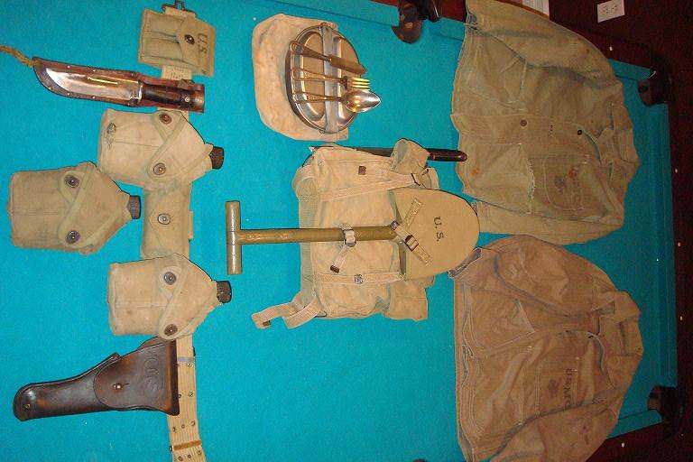 WWII USMC Setup - FIELD & PERSONAL GEAR SECTION - U.S. Militaria Forum
