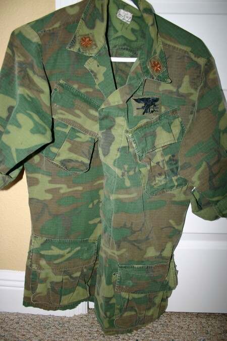 Vietnam SEAL ERDL jacket - CAMOUFLAGE UNIFORMS - U.S. Militaria Forum