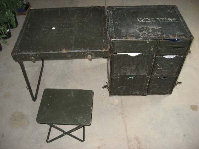 Field desk question - FIELD & PERSONAL GEAR SECTION - U.S. Militaria Forum
