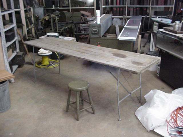 Folding mess table - FIELD & PERSONAL GEAR SECTION - U.S. Militaria Forum