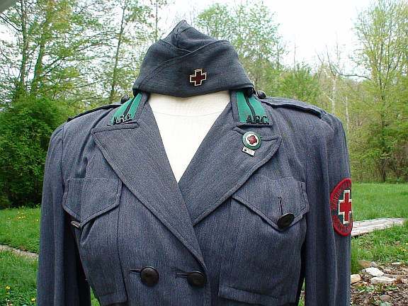 WWII American Red Cross Motor Corps Uniform - WOMEN'S SERVICES - U.S ...