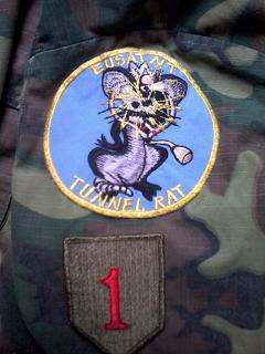 Tunnel Rat patch ? - ARMY AND USAAF - U.S. Militaria Forum