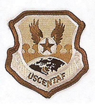 USCENTAF (desert patch with white map) - ARMY AND USAAF - U.S ...