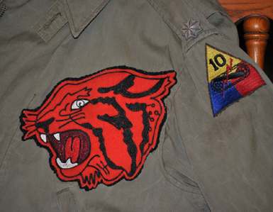 Tenth Armd div jacket patch - ARMY AND USAAF - U.S. Militaria Forum