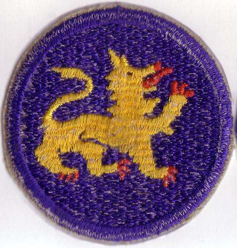 Ghost division patch.... - ARMY AND USAAF - U.S. Militaria Forum