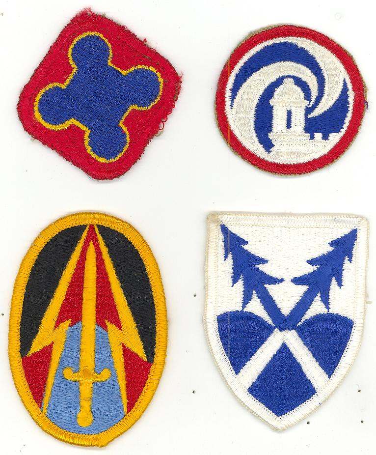 My latest patch additions - ARMY AND USAAF - U.S. Militaria Forum