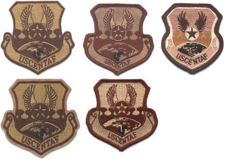 USCENTAF (desert patch with white map) - ARMY AND USAAF - U.S ...
