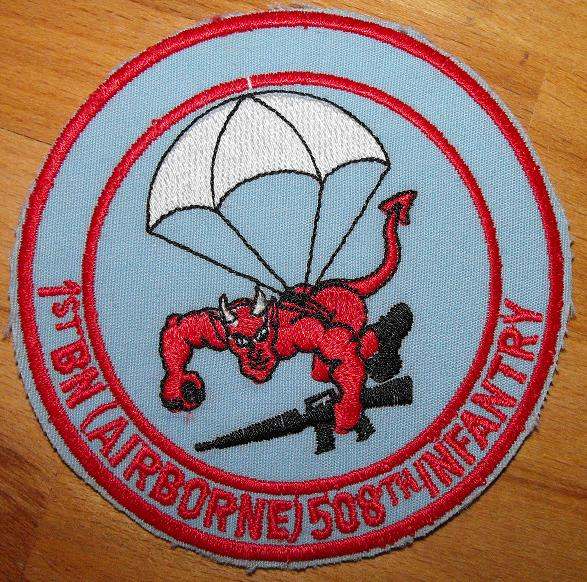 508th PIR "Red Devil" pocket patch. - ARMY AND USAAF - U.S. Militaria Forum