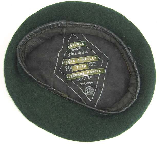 77th SFG Canadian made green beret - UNIFORMS - U.S. Militaria Forum