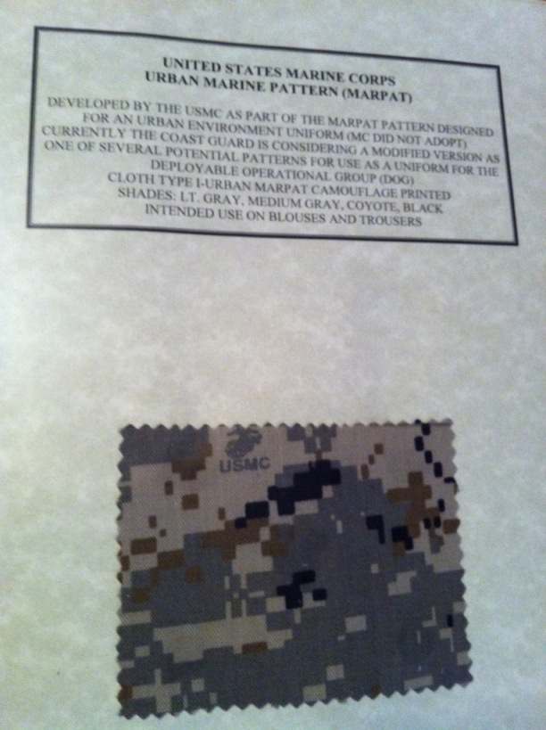 USMC Urban Marpat Experimetal blouse - CAMOUFLAGE UNIFORMS - U.S ...