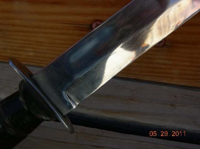 Chrome USMC 1219c2 knife Camillus, NY, USMC - EDGED WEAPONS - U.S ...