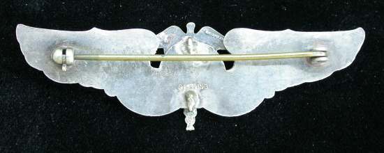 Silver Flight Surgeon Wings patterns - MEDICAL WING BADGES - U.S ...