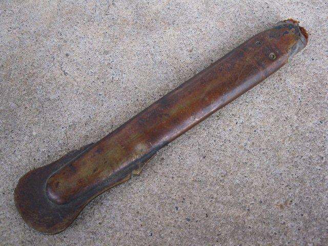 Unknown Old Sword Scabbard Drag, USN Model 1852 Sword Perhaps?? - EDGED ...