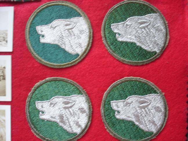 104th Timberwolf Division Grouping - GROUPINGS PAGE - U.S. Militaria Forum