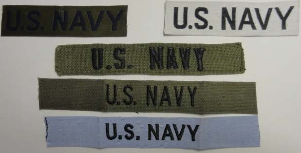 USN Specialty Marks and Misc Cloth Insignia - NAVY, COAST GUARD AND ...