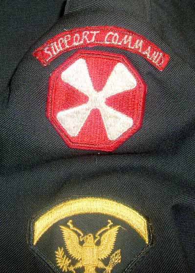 8th Army uniform with tab and VN jungle boots - UNIFORMS - U.S ...