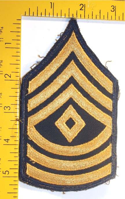 Corporal rank chevrons on IKE jacket - WWII - ARMY (INCLUDING USAAC/AAF ...