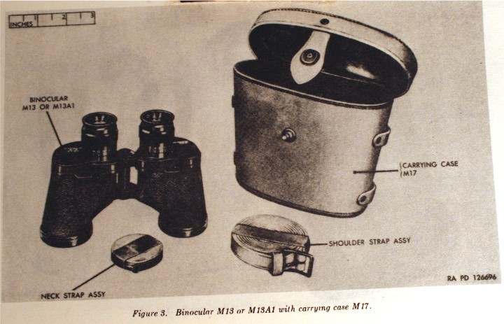 M13A1 BINOCULAR HELP - FIELD & PERSONAL GEAR SECTION - U.S. Militaria Forum