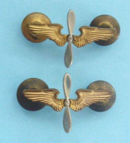 Theatre-made USAAF winged-prop devices. - WING BADGES - U.S. Militaria ...