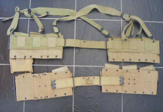A pair of BAR belts....WW1 / WW2. - FIELD & PERSONAL GEAR SECTION - U.S ...
