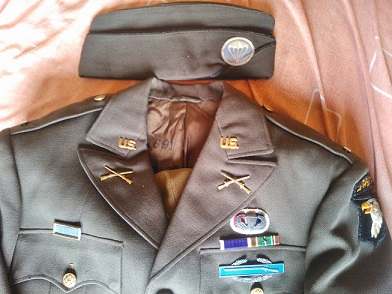 HOLY GRAIL..3RD BN I.CO 506TH 1ST LT OFFICERS PATHFINDER UNIFORM (W.I.A ...