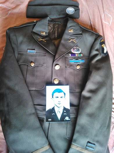 HOLY GRAIL..3RD BN I.CO 506TH 1ST LT OFFICERS PATHFINDER UNIFORM (W.I.A ...