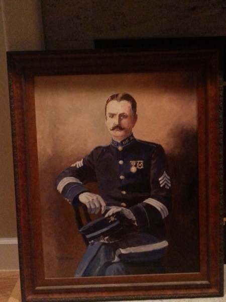 1902 First Sergeant painting - INDIVIDUAL & UNIT PORTRAITS - U.S ...