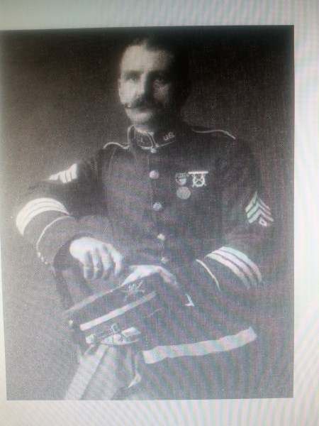 1902 First Sergeant painting - INDIVIDUAL & UNIT PORTRAITS - U.S ...