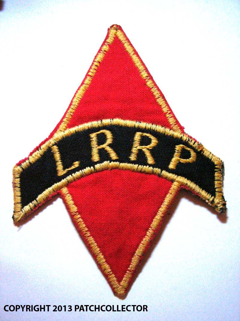Some Vietnam war era LRRP patches - ARMY AND USAAF - U.S. Militaria Forum