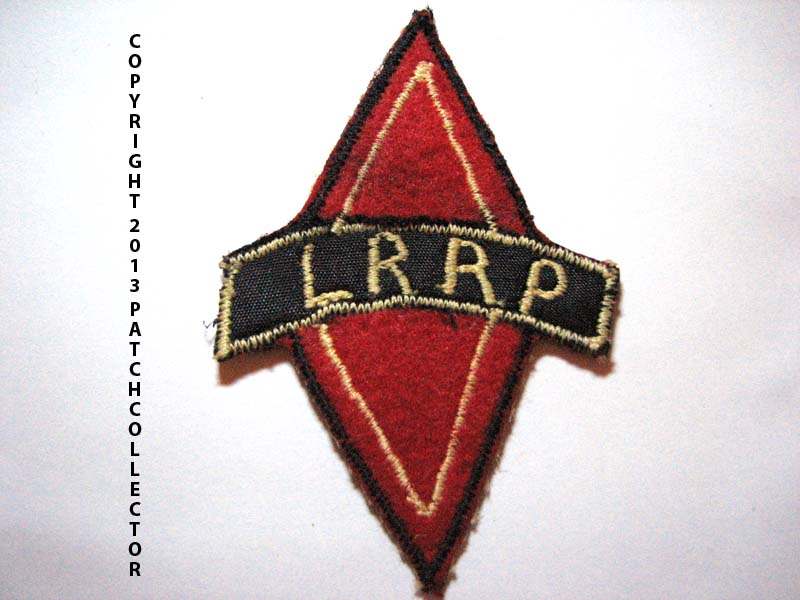 Some Vietnam war era LRRP patches - ARMY AND USAAF - U.S. Militaria Forum