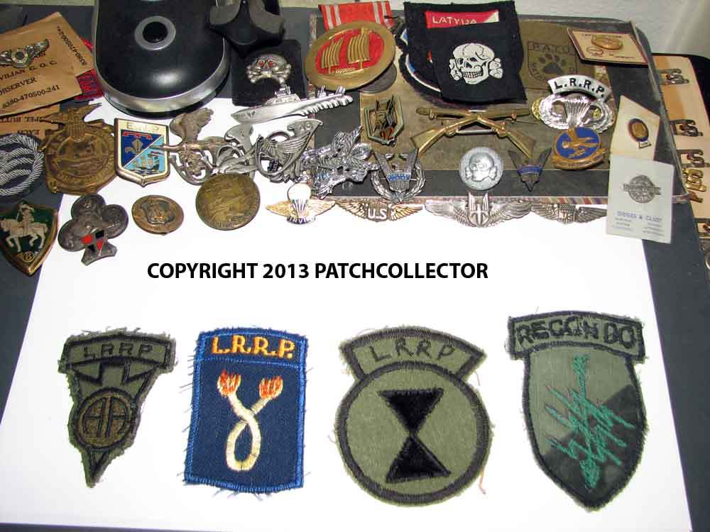 Some Vietnam war era LRRP patches - ARMY AND USAAF - U.S. Militaria Forum