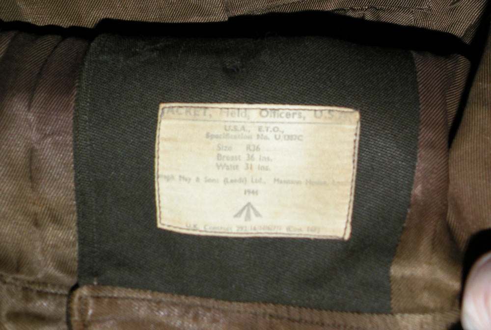 Paging all collectors of British-made ETO jackets! - UNIFORMS - U.S ...