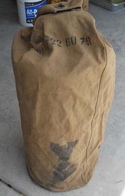 WWII Navy corpsman's seabag 2nd marine div - MEDICAL CORPS - U.S ...