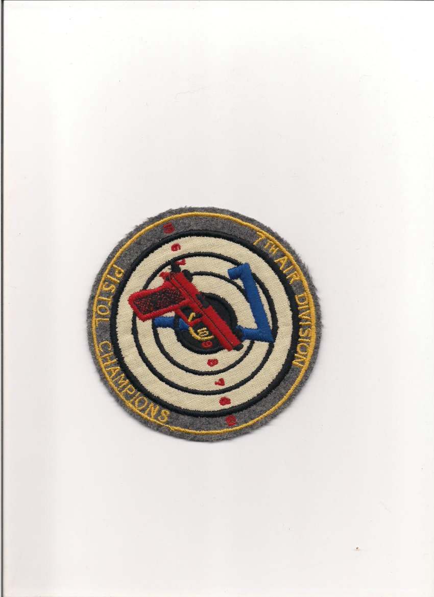 Pistol Match patch - AIR FORCE (USAAF IS WITH ARMY) - U.S. Militaria Forum