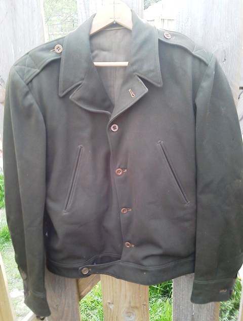 “Officer ETO jacket” in wear - EPHEMERA, PHOTOGRAPHS & MILITARY ARTWORK ...