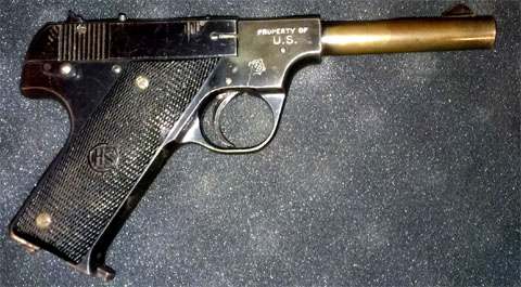 WW2 High Standard Model B .22 Pistol - FIREARMS - U.S. Militaria Forum