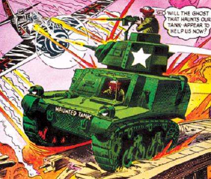 Just for Fun. The Haunted Tank Comic Books - MILITARY VEHICLES - U.S ...