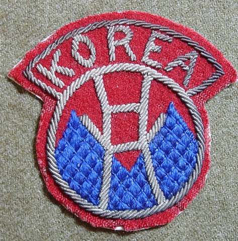 Patches with KOREA tabs - ARMY AND USAAF - U.S. Militaria Forum