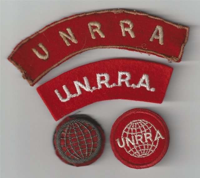 UNRRA Overseas Cap Patch - MISCELLANEOUS / OTHER - U.S. Militaria Forum