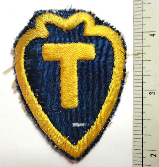Italian Made 36th Infantry Division Patch - ARMY AND USAAF - U.S ...