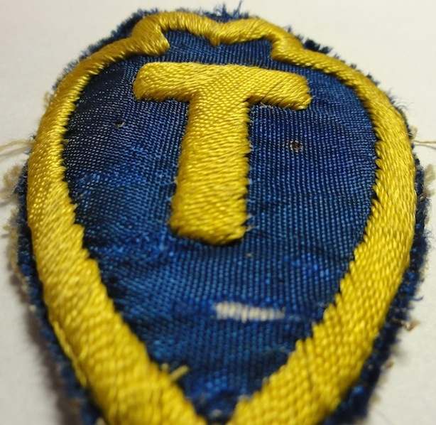 Italian Made 36th Infantry Division Patch - ARMY AND USAAF - U.S ...