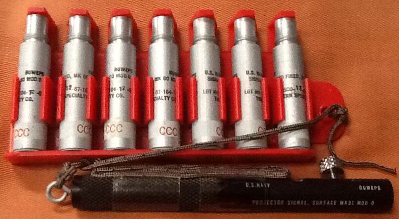 Naval Aviator's pencil flare - SURVIVAL GEAR - U.S. Militaria Forum